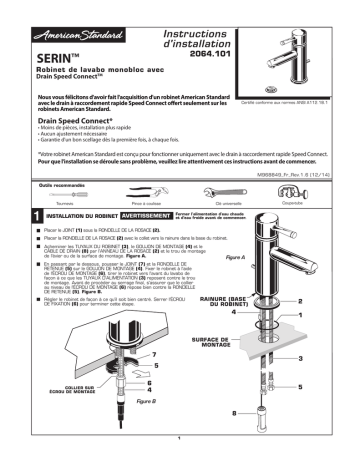 Instructions d'installation SERIN 2064.101 | Manualzz