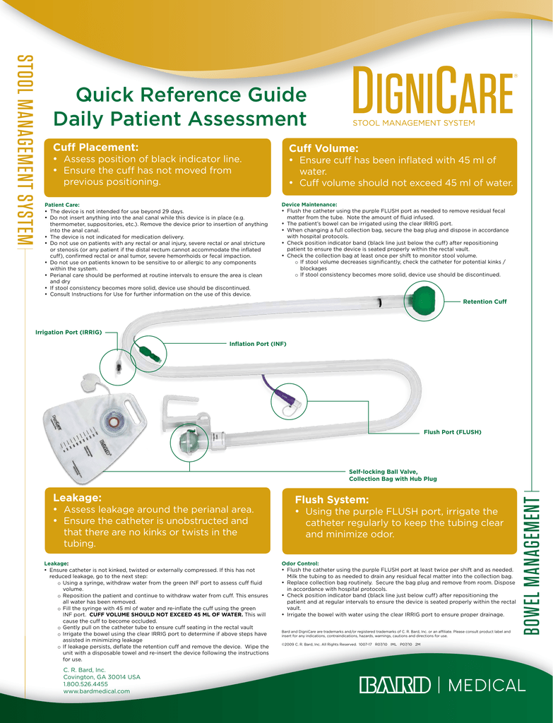 Dignicare Stool Management System Avacare Medical