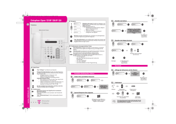 Telekom Octophon Open IP 120 Bedienungsanleitung | Manualzz