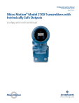 Micro Motion Model 2700 Transmitter Configuration and Use Manual | Manualzz