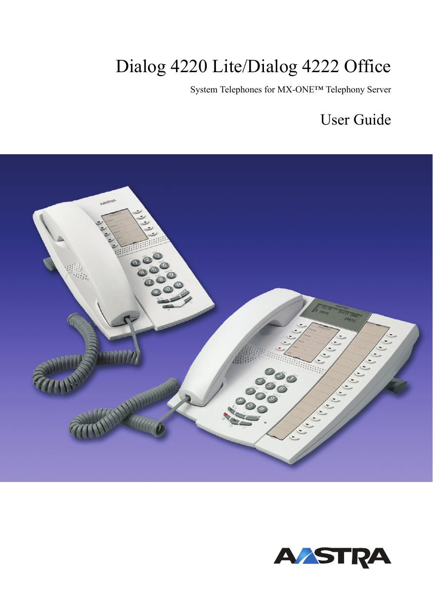 Aastra Dialog 4222 Office User manual | Manualzz