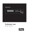 DMX ProFusion iO Pandora User Guide | Manualzz