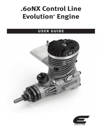 Evolution .60NX Control Line Engine User Guide | Manualzz