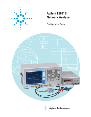 Agilent E5061B Network Analyzer Configuration Guide | Manualzz