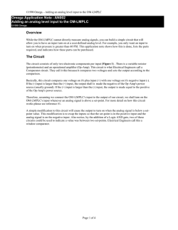 Omega OM-LMPLC Series - Owner's manual | manualzz.com