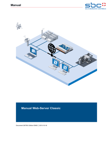 SBC Web-Server classic Owner's Manual | Manualzz