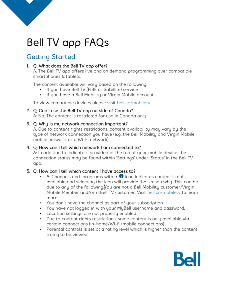 Bell Turbo Stick 4G LTE Sierra Wireless U330 Getting Started Guide
