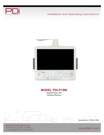 PDi PDI-P19W Installation Instructions | Manualzz