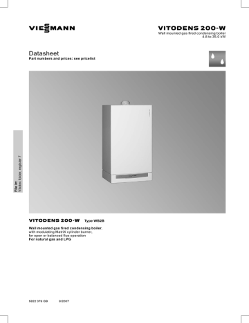Viessmann 7179113 Communication Module H01 for Vitodens 222-F B2TA 19kW ...
