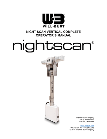 Night Scan Vertical Complete Operator's Manual | Manualzz