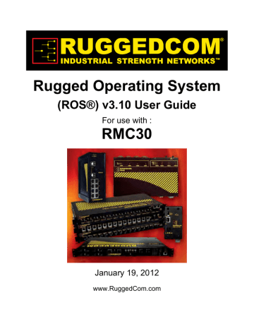 RuggedCom Media Converter RMC30 User Guide | Manualzz