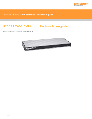 CMM Controller UCC S5 REVO-2 Installation Guide | Manualzz