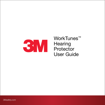 3M WORKTUNES WIRELESS User manual | Manualzz