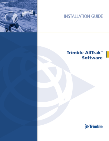 Trimble AllTrak Installation Guide | Manualzz
