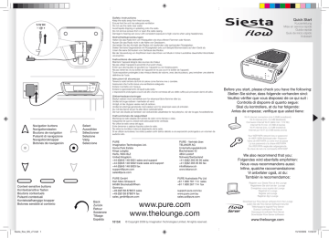 PURE SIESTA FLOW Owner Manual | Manualzz