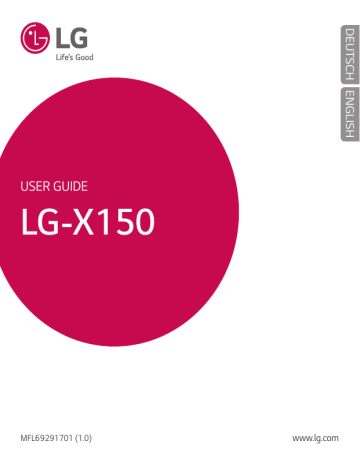 LG LGX150 User guide | Manualzz