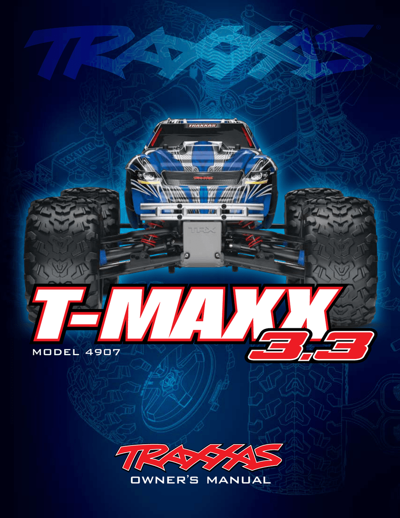 Traxxas T-Maxx 3.3 Owner's Manual | Manualzz