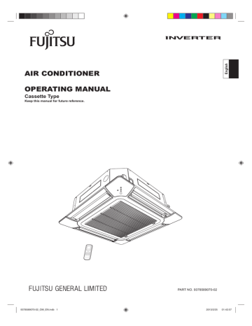 FUJITSU air conditioner Operating Manual | Manualzz
