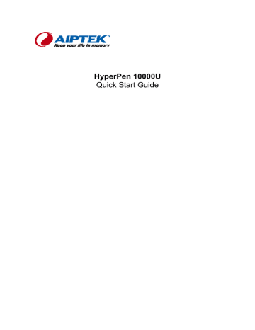 HyperPen 10000U Quick Start Guide | Manualzz