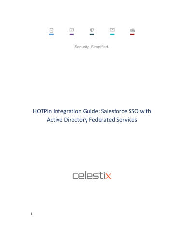 HOTPin Integration Guide: Salesforce SSO with Active Directory ...