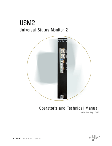 Alpha XM2 CableUPS Series Technical Manual | Manualzz
