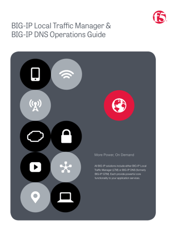 BIG-IP Local Traffic Manager & BIG-IP DNS Operations Guide | Manualzz