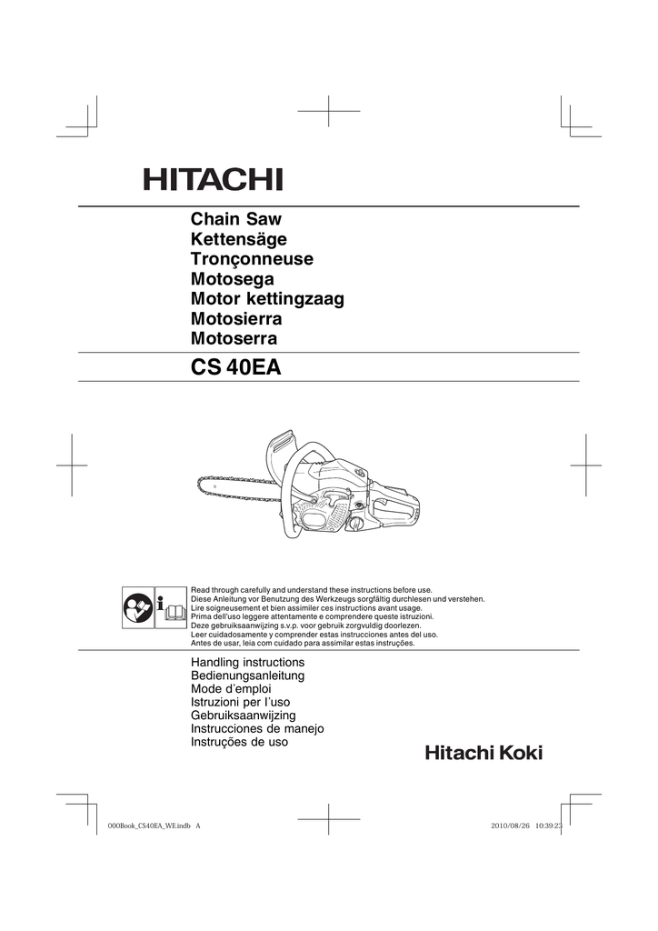 Hitachi CS40EA, CS 40EA, cs 40 ea, CS 33EB Bedienungsanleitung | Manualzz