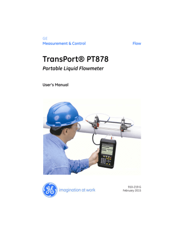 GE TransPort PT878 User’s Manual | Manualzz