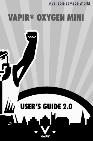 Vapir Oxygen Mini User's Guide | Manualzz