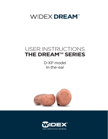Wide Dream D-XP User Instructions | Manualzz