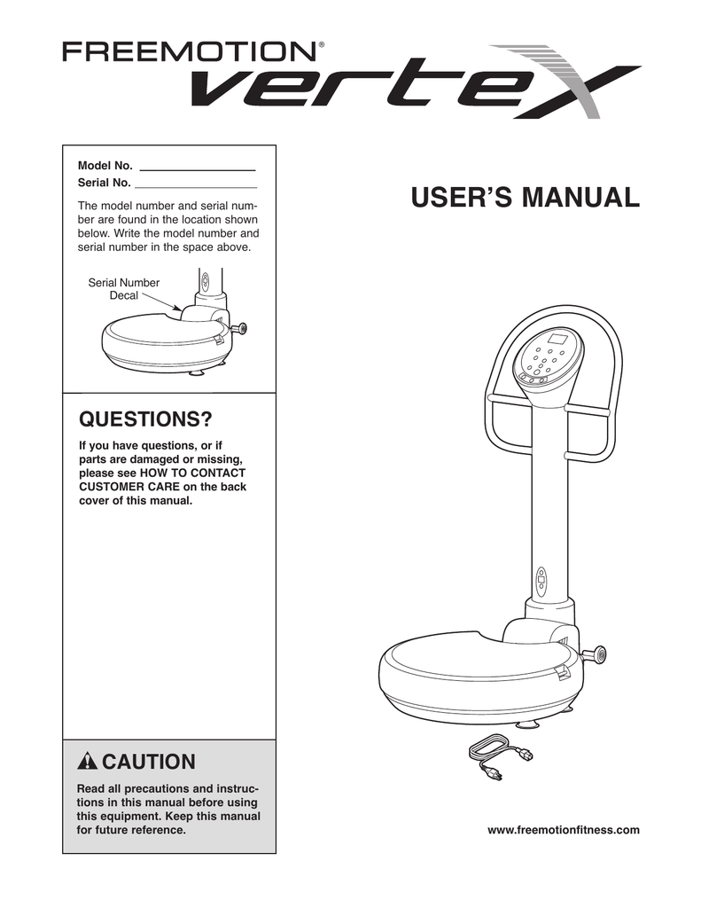 Vertex Manual | Manualzz