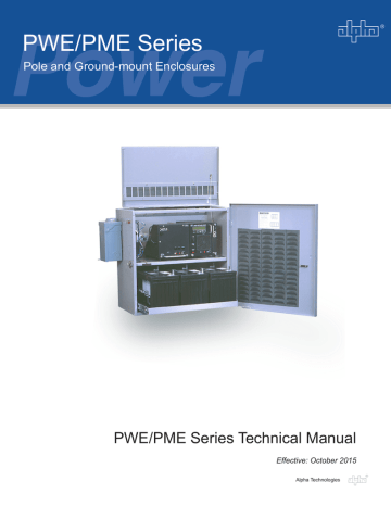 PWE/PME PWE-3, PWE-4, PWE-6, PWE-8, PWE-9, PWE-D36 Technical Manual ...