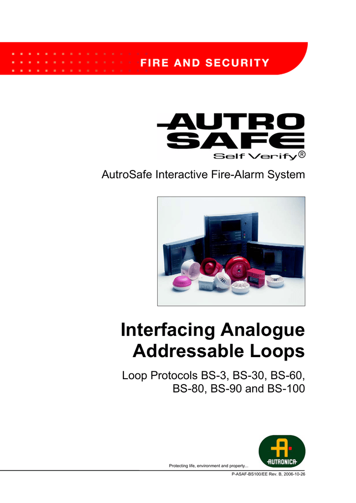 Autronica AutroSafe BS-3 manual | Manualzz