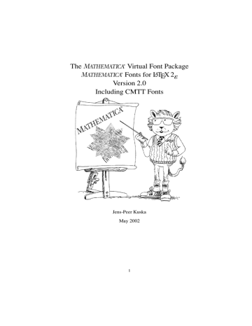 Mathematica Virtual Fonts User Manual | Manualzz