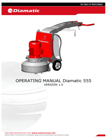 Diamatic 555 Operating Manual | Manualzz