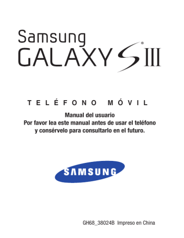 Samsung Galaxy SIII Manual de usuario | Manualzz