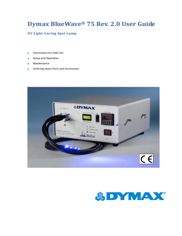 UV Light-Curing Spot Lamp BlueWave 75 User Guide | Manualzz