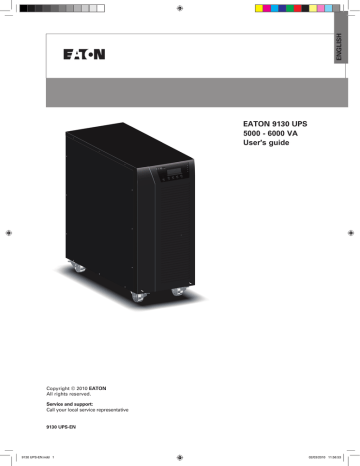 EATON 9130 5000 - 6000 VA User's Guide | Manualzz