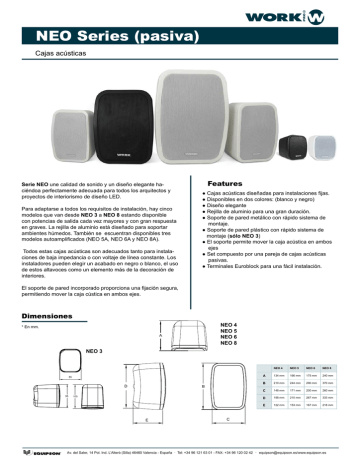 NEO 4 - Ficha Técnica | Manualzz