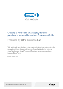 Citrix Storefront - User Guide, Troubleshooting guide