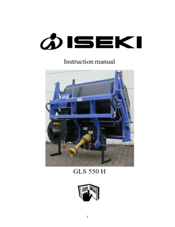 ISEKI GLS 550 H Instruction Manual | Manualzz