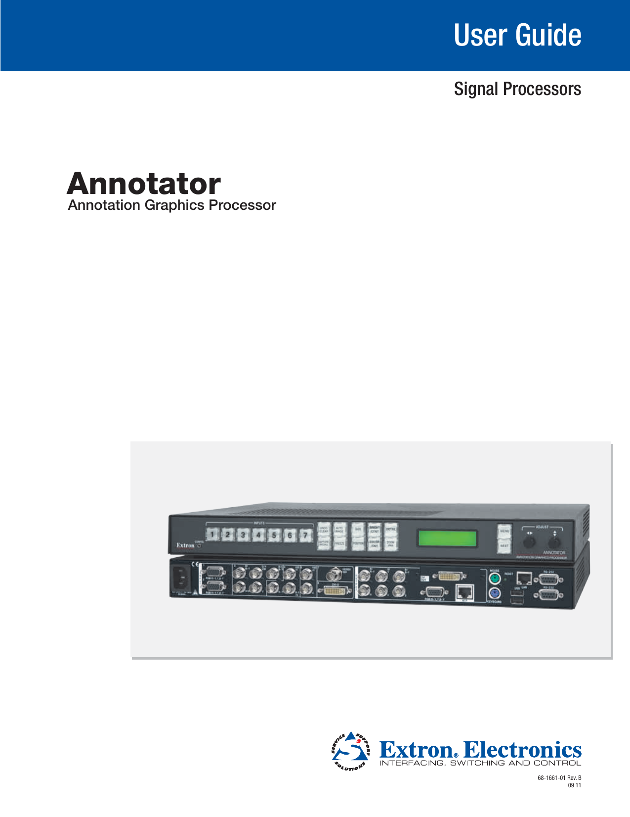 Extron Annotator manual | Manualzz