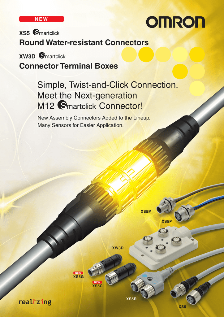 Omron XS5C Datasheet | Manualzz
