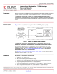 Xilinx 7 Series FPGA Design QuickBoot Remote Update Application Note | Manualzz