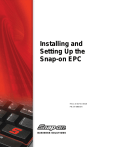 Snap-on EPC Installation Guide | Manualzz