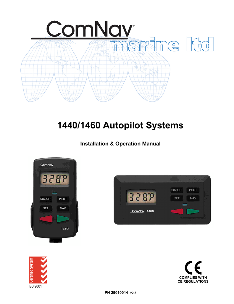 ComNav 1440 Autopilot Manual | Manualzz