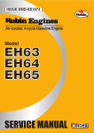 Robin EH025/EH035 Service Manual: AI Chat & PDF | Manualzz