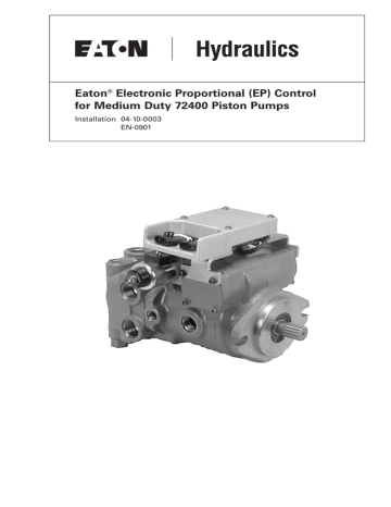 Eaton EP Control manual | Manualzz