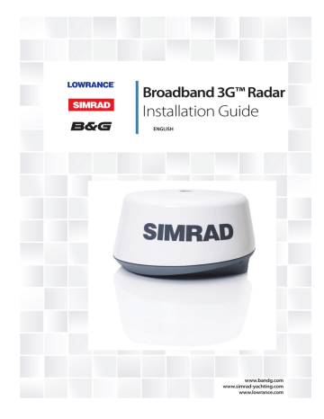 Simrad 3G Broadband Radar Installation Guide | Manualzz
