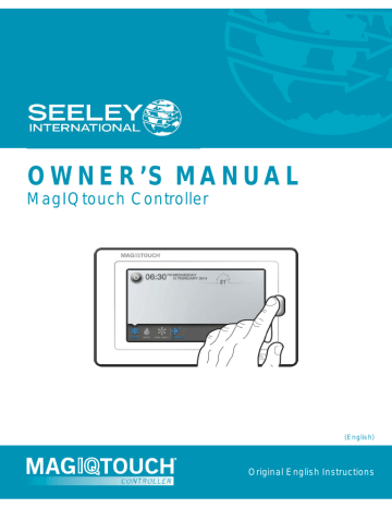 Seeley MagIQtouch Owner's Manual | Manualzz